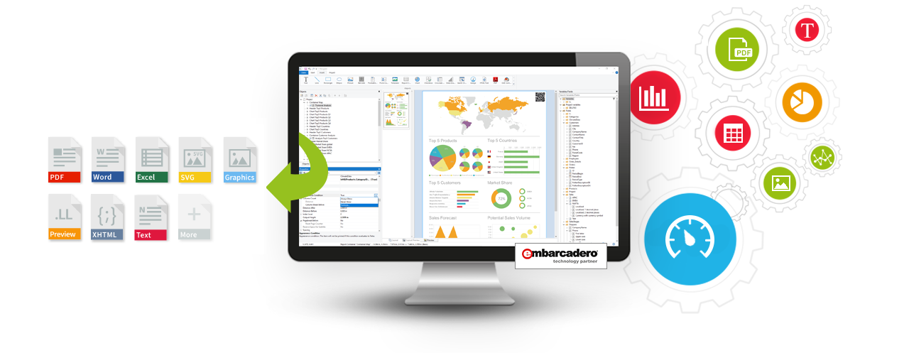 Reporting in your Applications with Embarcadero RAD Studio